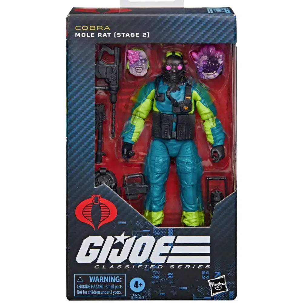 G.I. Joe Mole Rat Classified Series figurine (Stage 2) 15cm – RUE DU RETRO